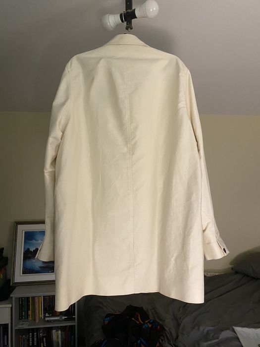 Rick Owens Drkshdw White lab coat | Grailed