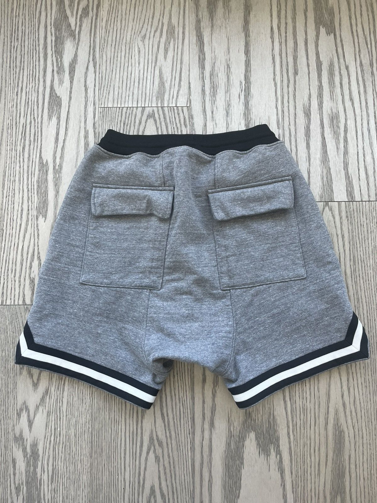 Fear of God Fifth Collection Heavy French Terry Basketball Shorts Grey ...