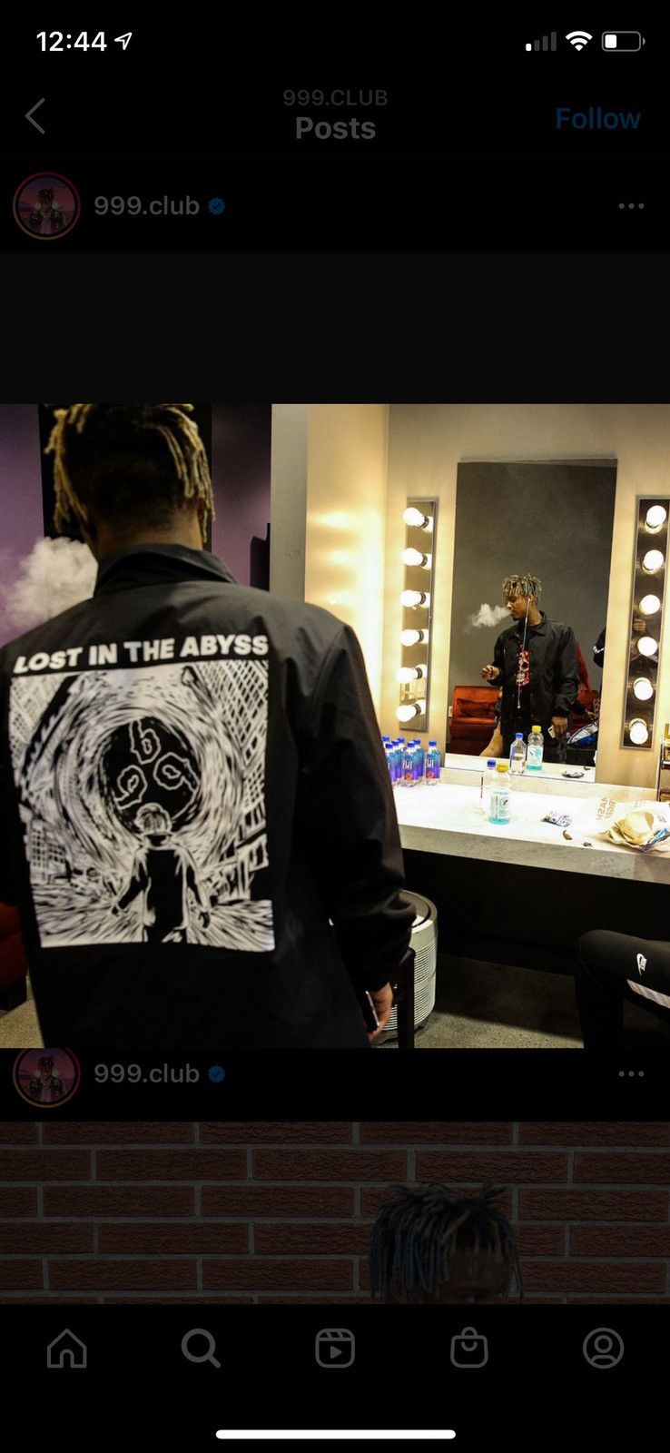 999 Club × Independent Trading Co. Juice Wrld Lost in the Abyss jacket | Grailed