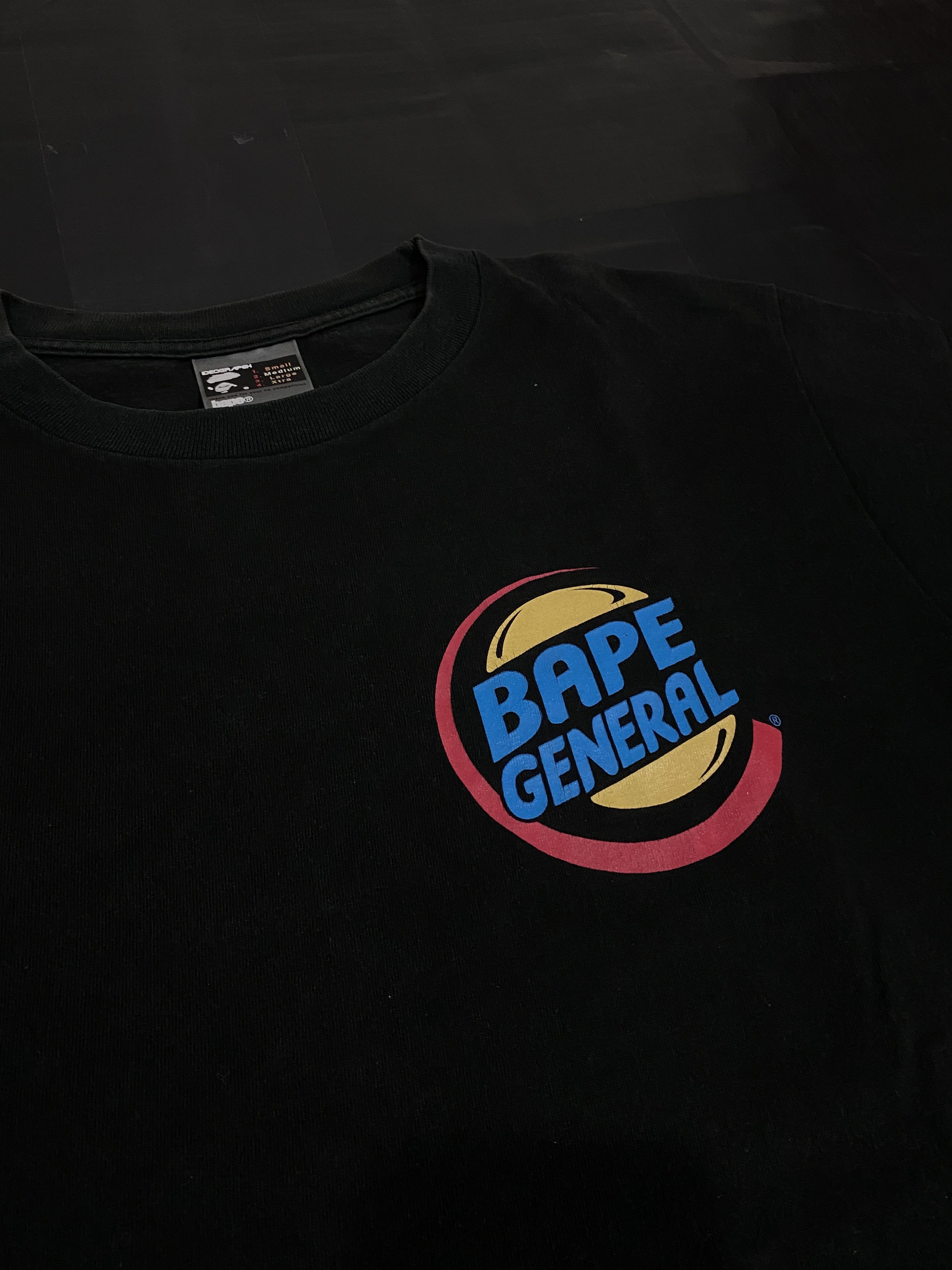 Bape Burger King Tee | Grailed