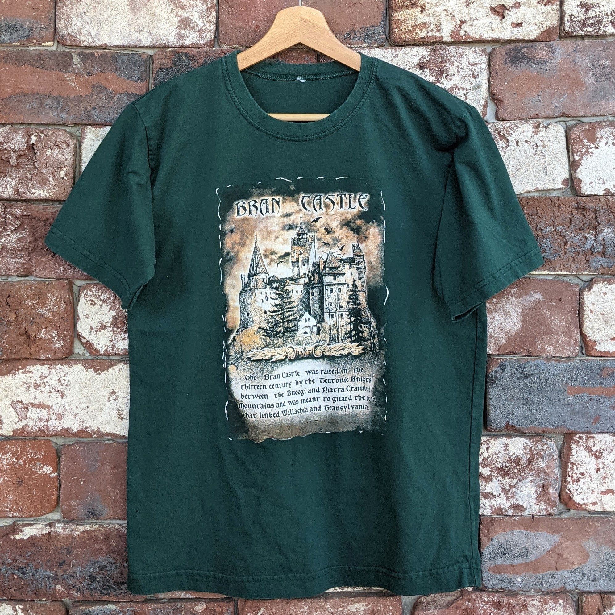 Vintage Vintage Bran Castle Transylvania tourist t-shirt | Grailed