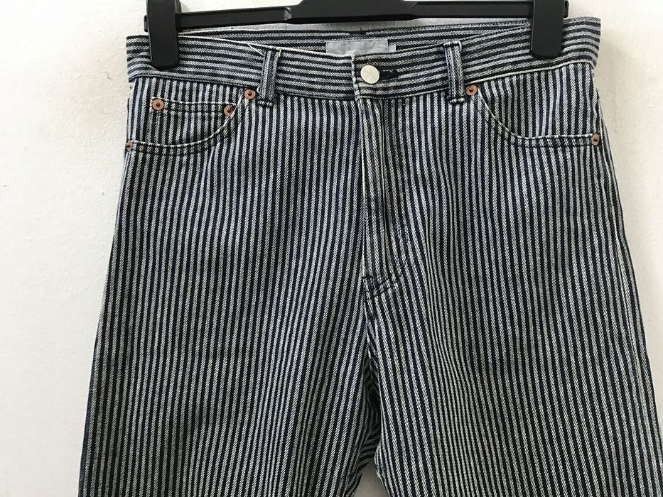 Devilock Vintage Devilock Made in Japan Striped Denim Pant | Grailed