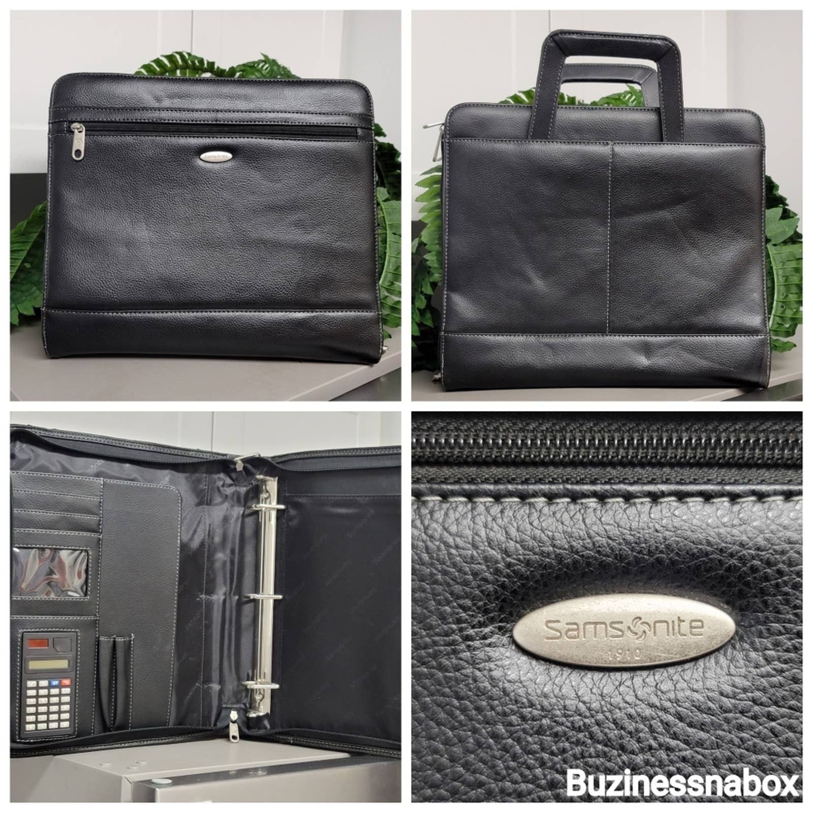 Samsonite Samsonite 3-Ring Padfolio w/Handles | Grailed