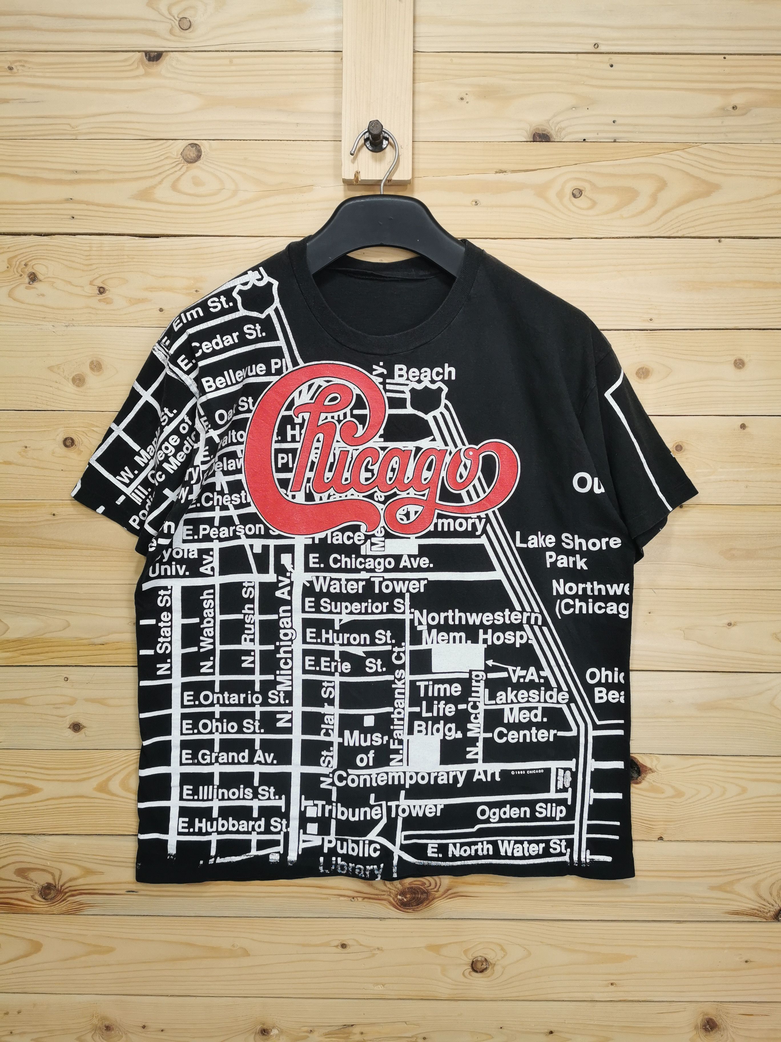 Vintage 1993 Vintage Chicago Band Shirt Full Print | Grailed