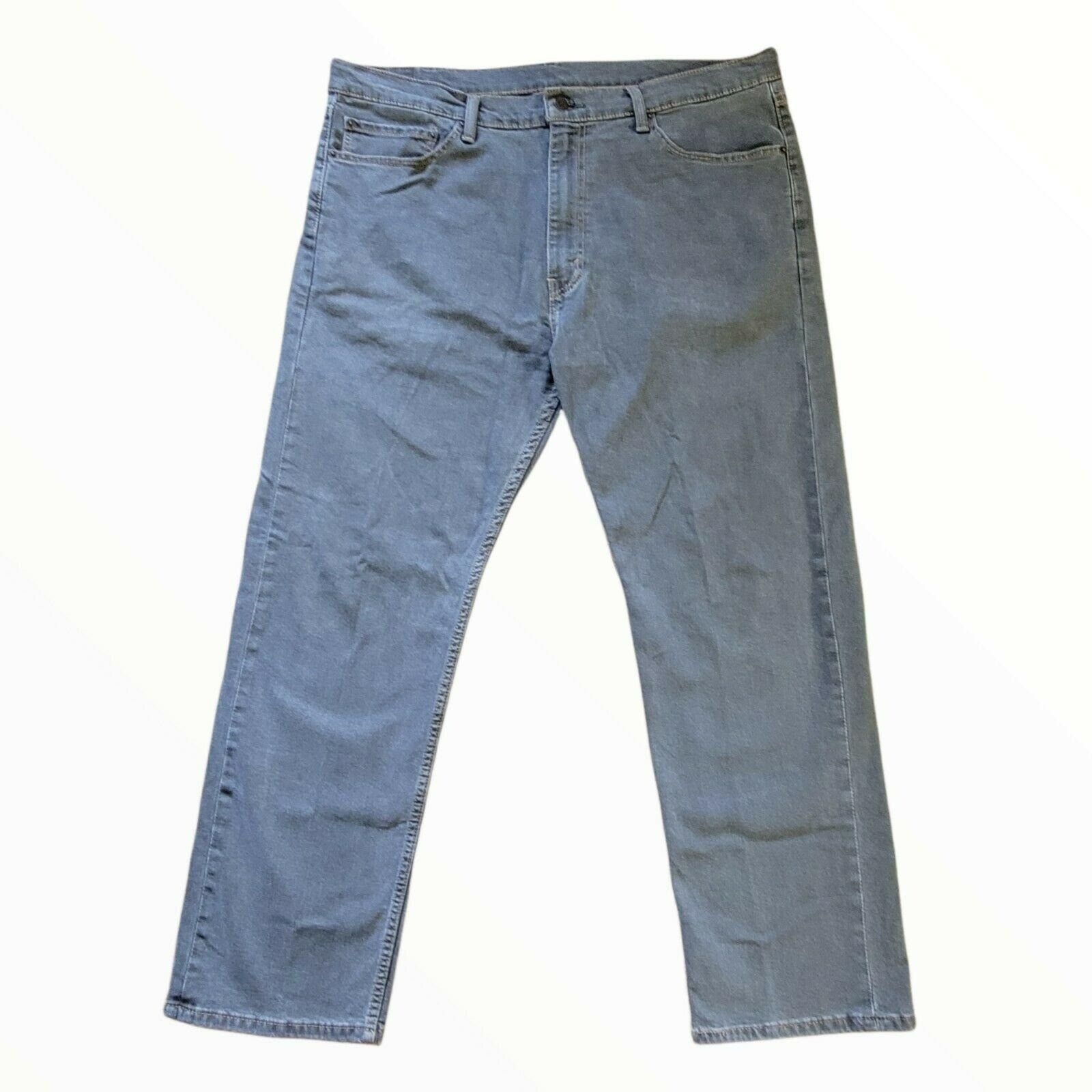 Levi's Levis 505 Jeans S40196 Gray Denim Straight Leg Red Tab | Grailed