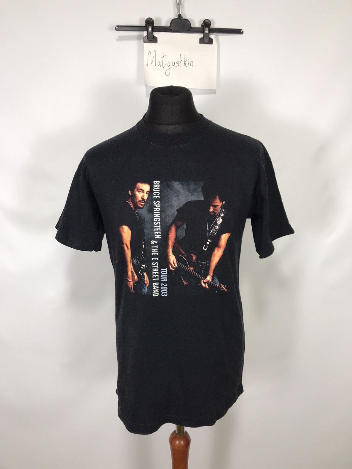 Band Tees × Tour Tee Bruce Springsteen 2003 tour t-shirt size M | Grailed