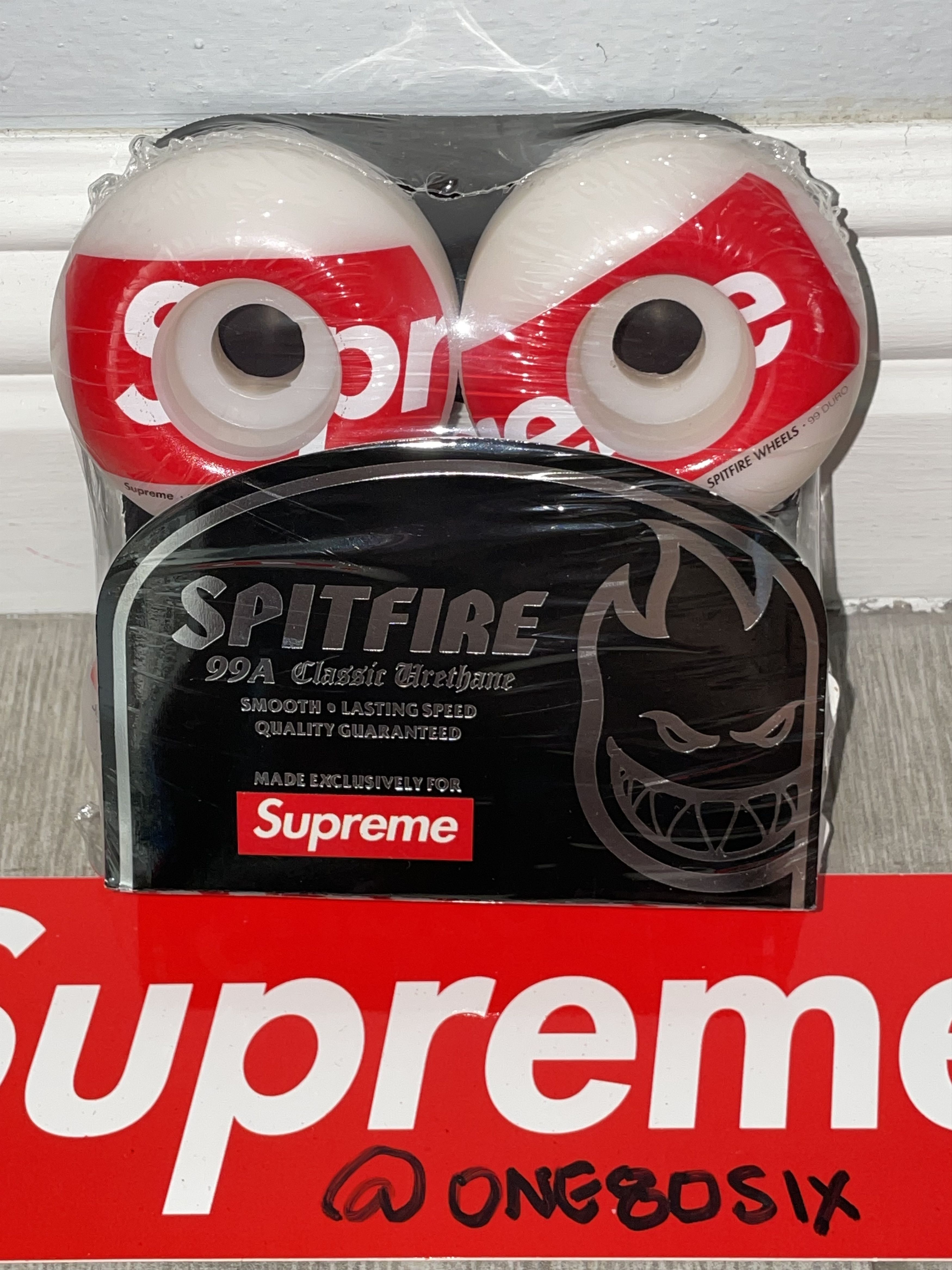 Supreme Supreme x Spitfire Logo Wheels | Grailed