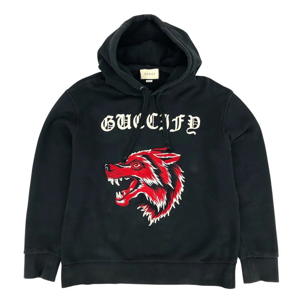 Gucci Gucci Guccify Wolf Hoodie | Grailed