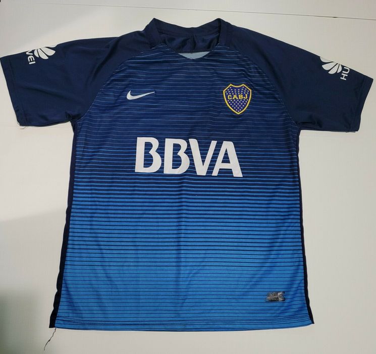 Nike Nike Boca Junior CABJ Soccer Jersey Authentic BBVA Frances | Grailed