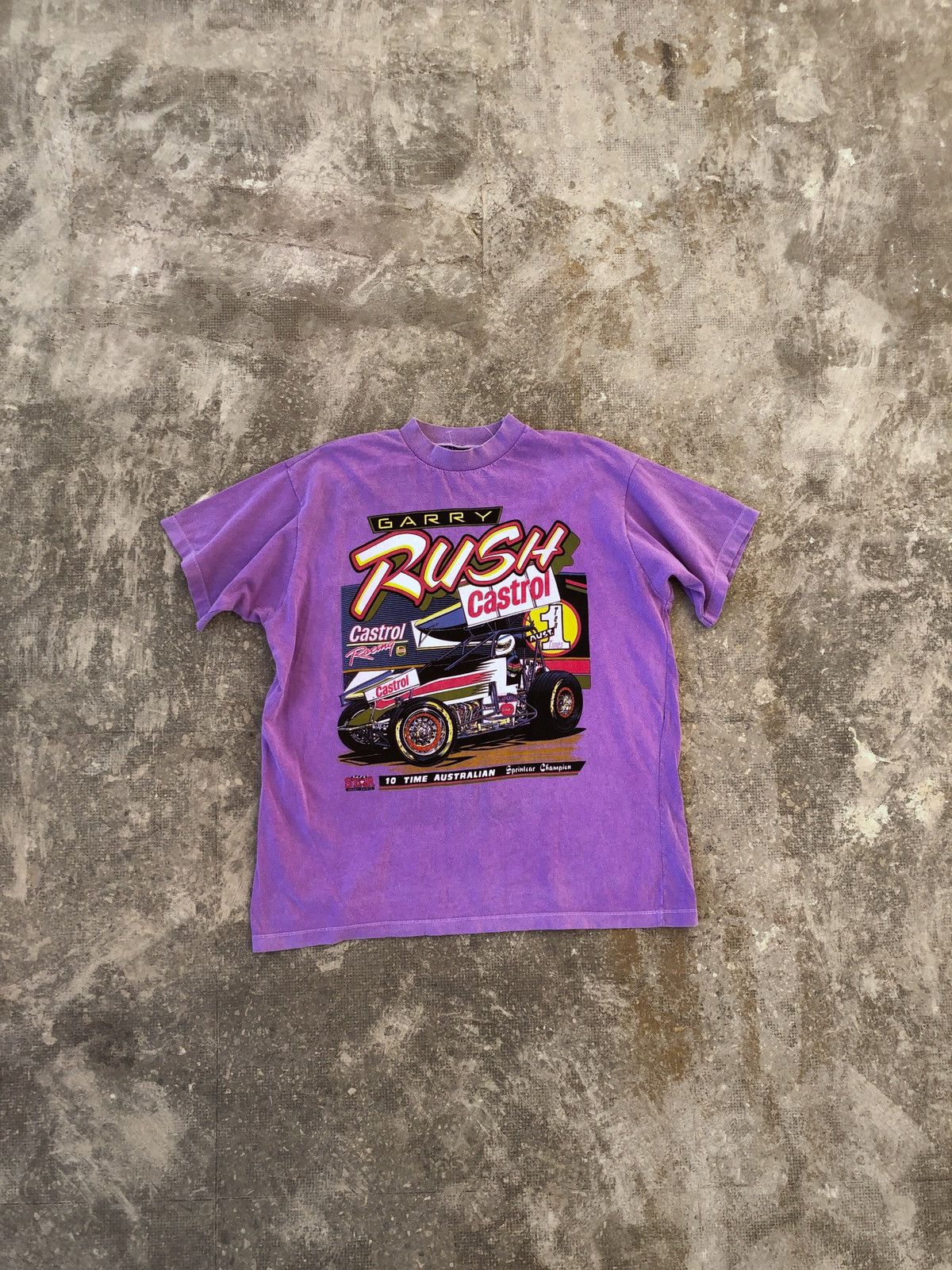 Band Tees × Racing × Vintage Vintage Castrol Racing Garry Rush T- Shirt ...