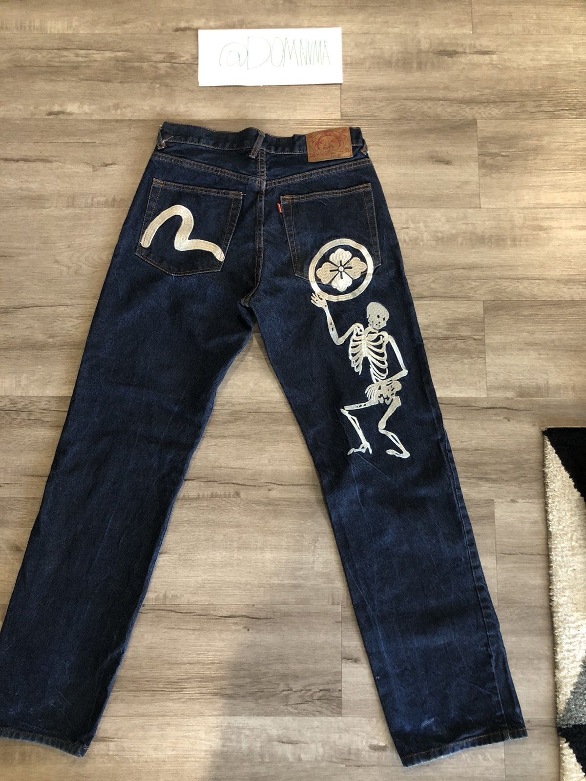 Evisu Evisu Lotus Flower Jeans | Grailed