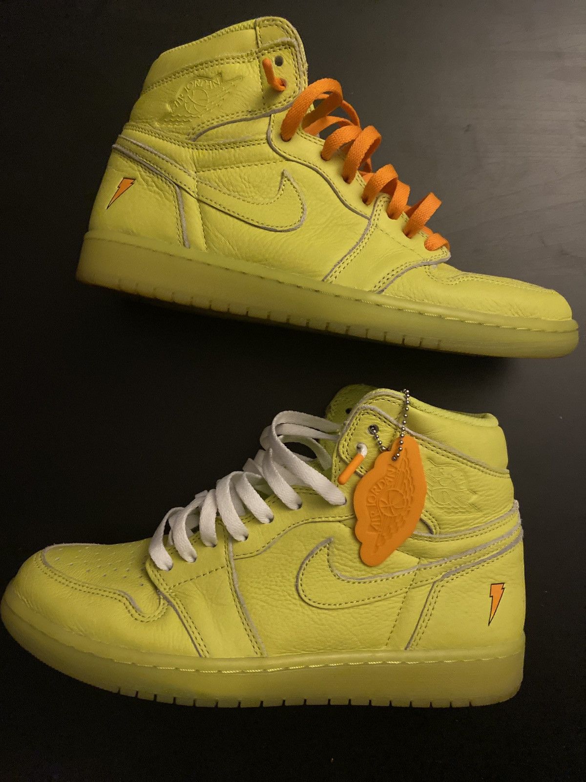 Gatorade × Jordan Brand Air Jordan 1 Retro High OG G8RD Cyber Gatorade ...