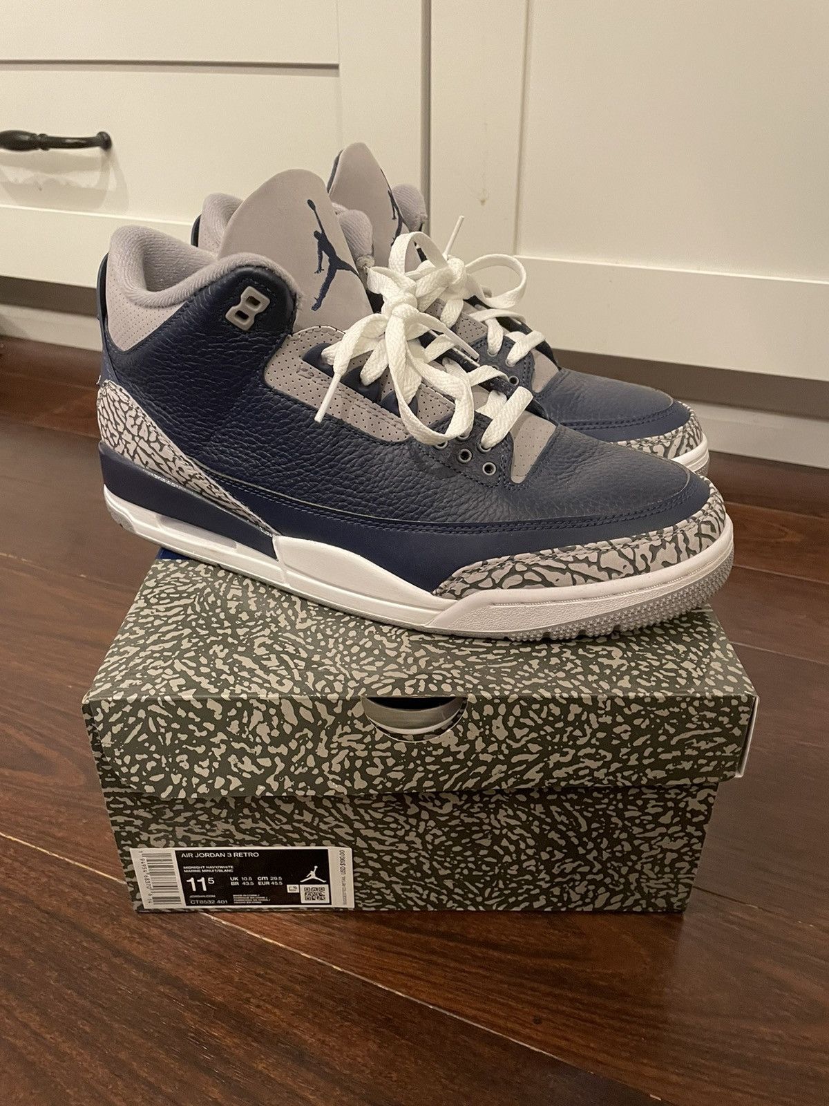 Nike Jordan 3 Georgetown | Grailed
