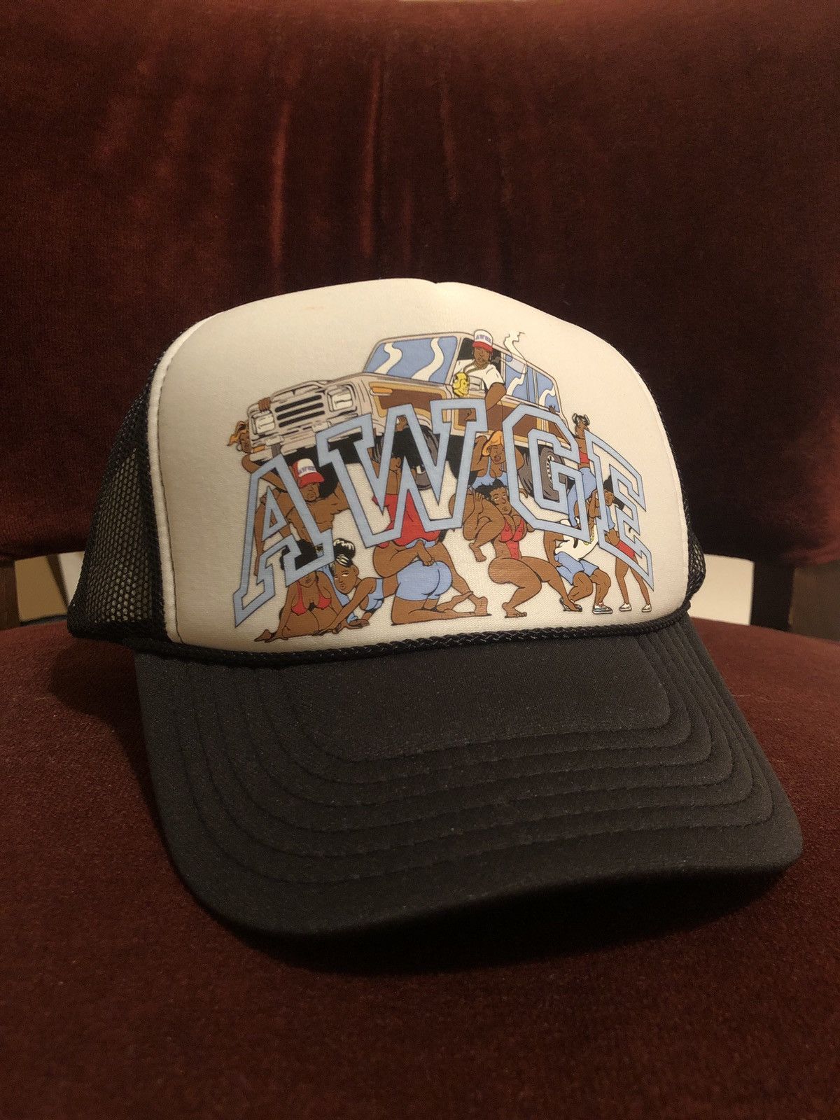 AWGE AWGE TRUCKER CAP-ROLLING LOUD MIAMI 2021 | Grailed