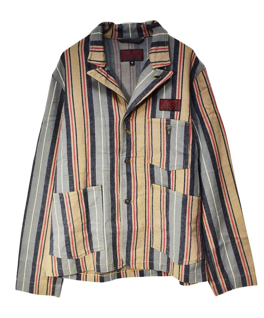Engineered Garments Engineered Garments/work stripe jacket/17596 - 0102 ...