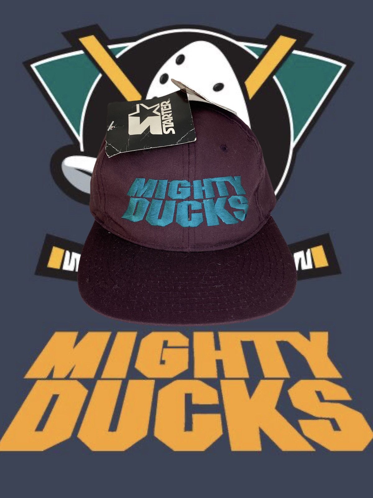 Starter VINTAGE MIGHTY DUCKS CAP | Grailed