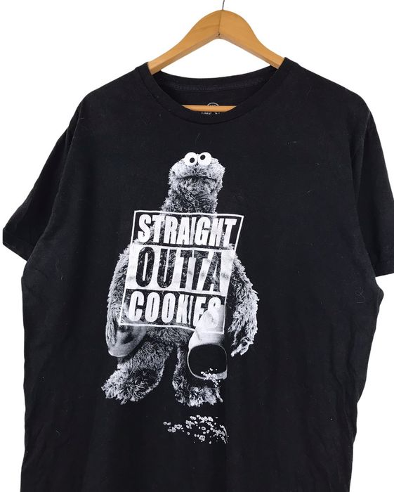 Vintage Sesame Street Straight Outta Cookies Shirt | Grailed