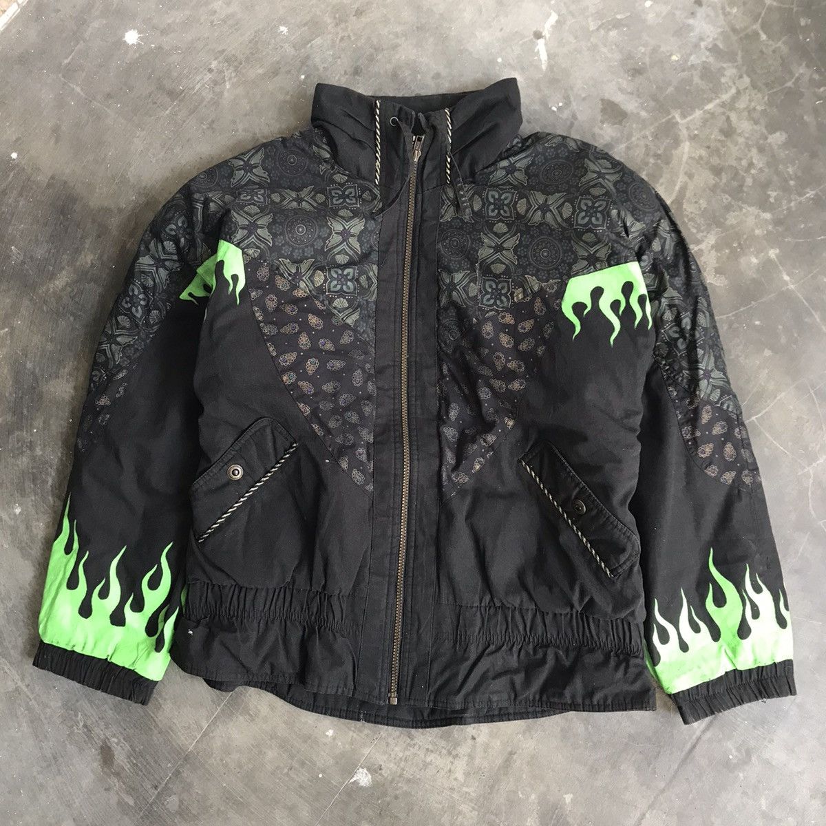 Designer Painting bomber jacket | Grailed