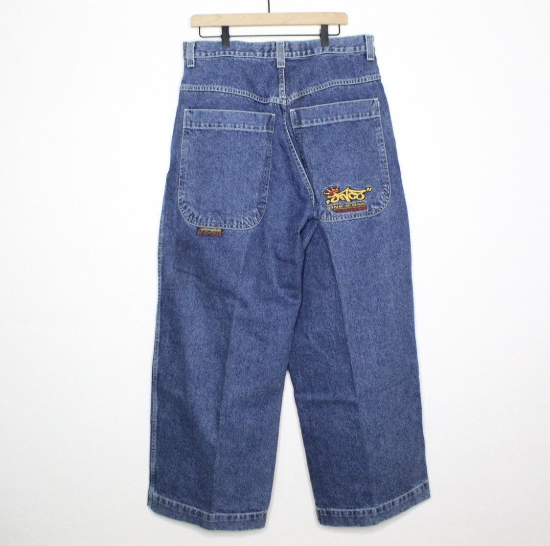 Jnco × Vintage 90s JNCO Twin Cannon 26" Super Wide Leg Denim Jeans ...