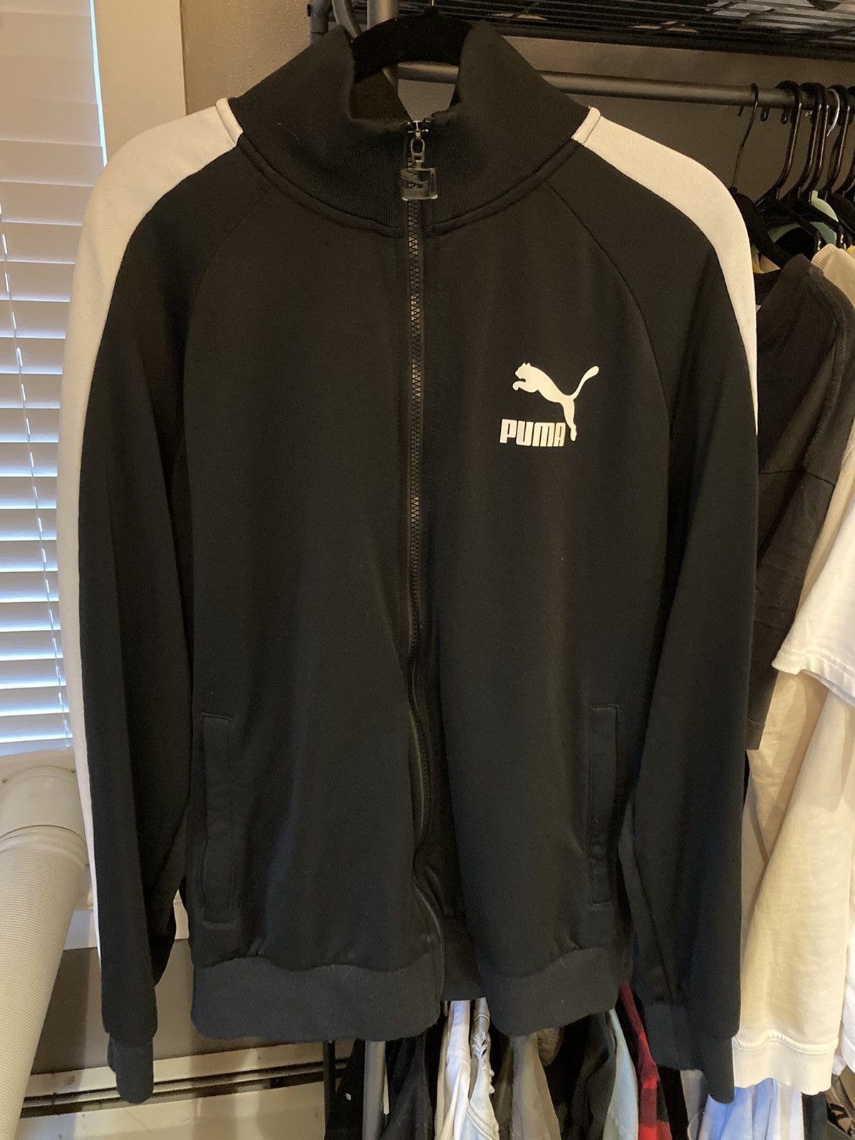 Puma Black Puma Zip Up | Grailed