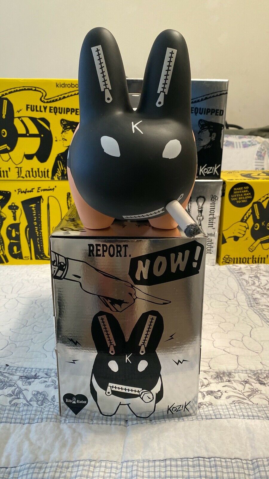 Kid Robot **NEW LIMITED** FRANK KOZIK x KIDROBOT SMORKIN LABBIT 10 ...