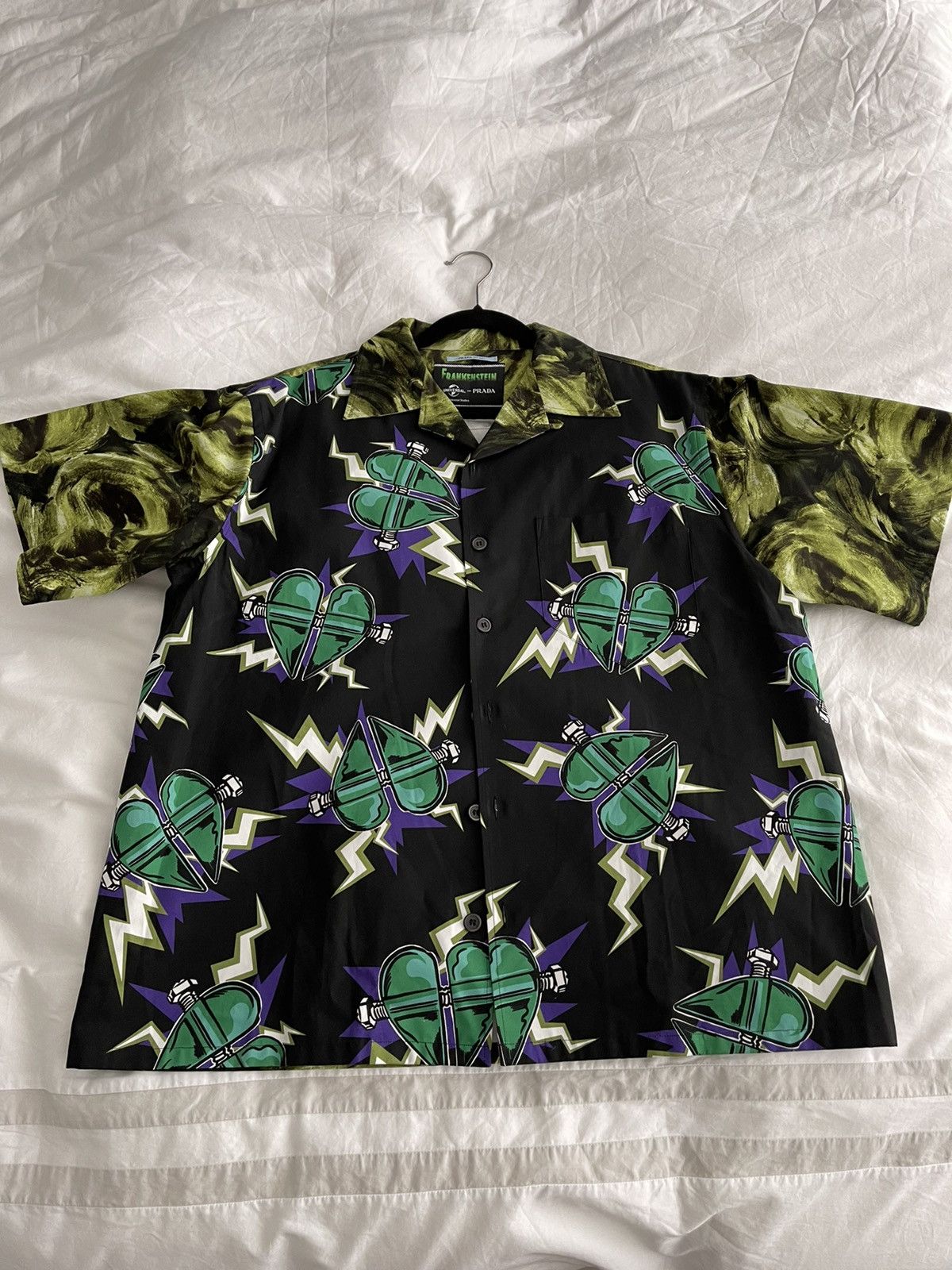 Prada Prada Frankenstein Bowling Shirt FW19 | Grailed