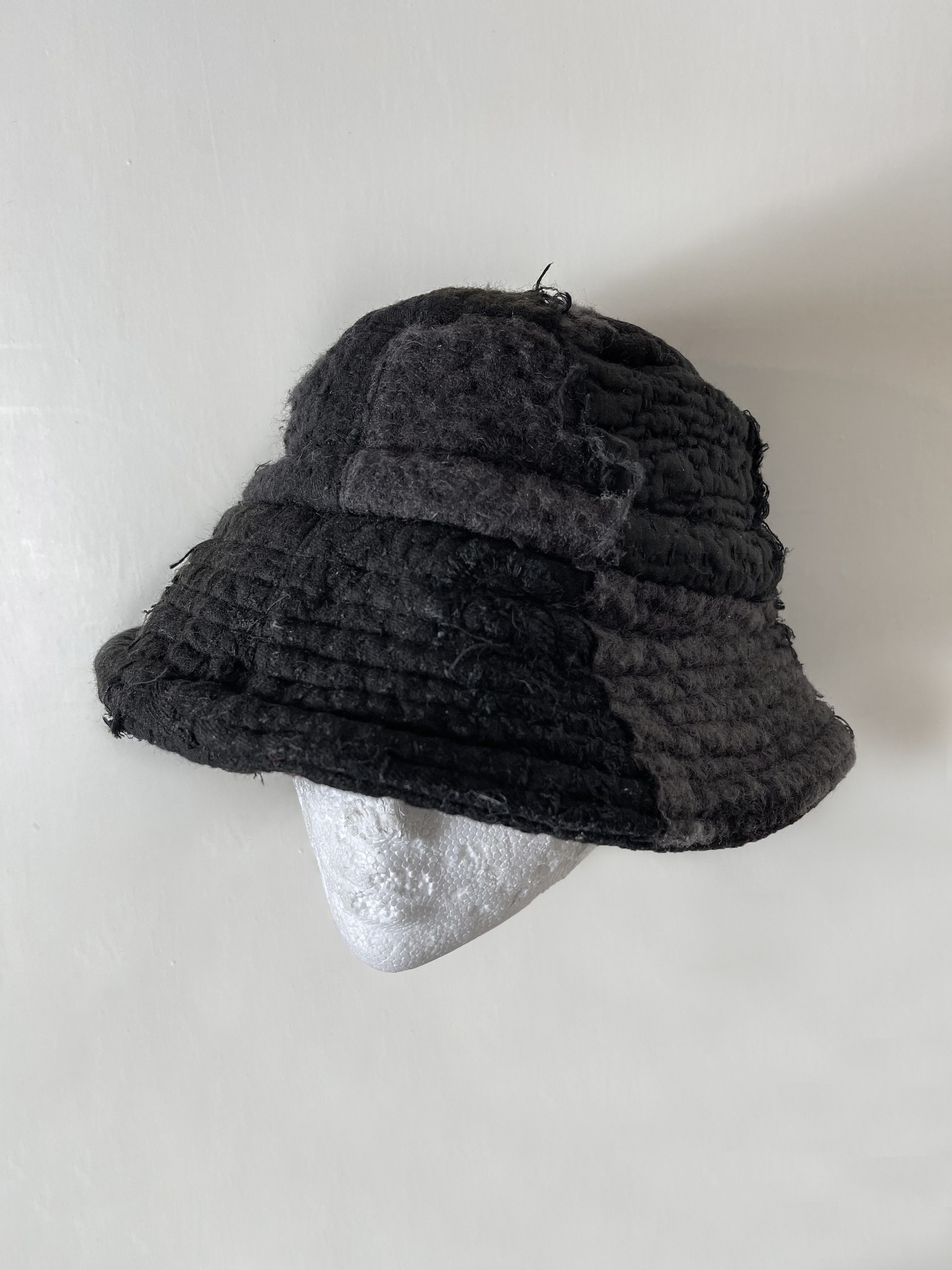 By Walid 19th CENTURY SILK WOOL REPATCH BUCKET HAT | Grailed