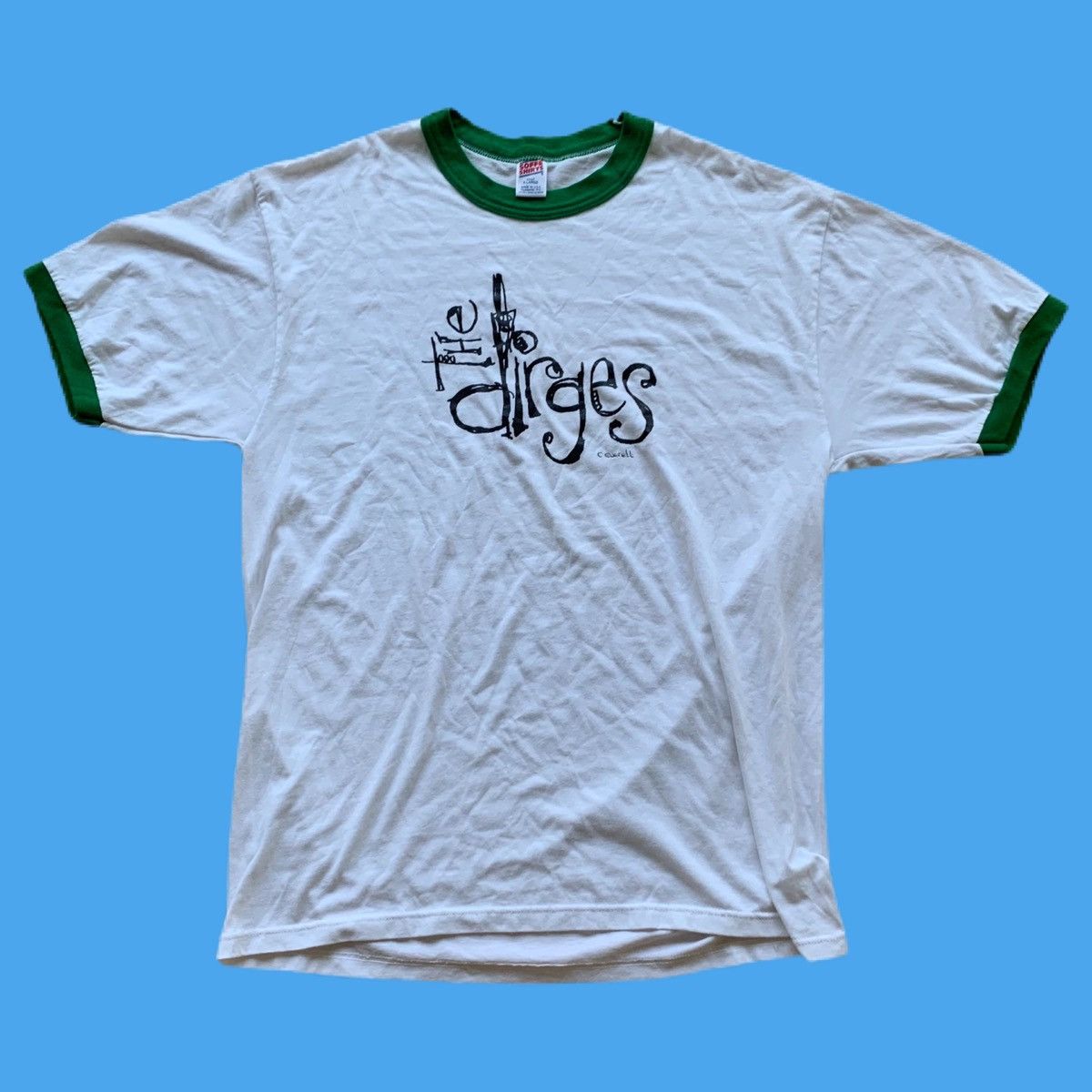 Band Tees × Vintage Vintage The Dirges Band T-shirt | Grailed