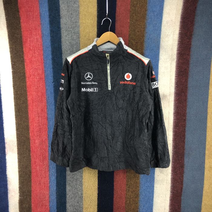 Hugo Boss Vintage VODAFONE McLAREN Racing Unlimited Fleece Rare #21/B ...