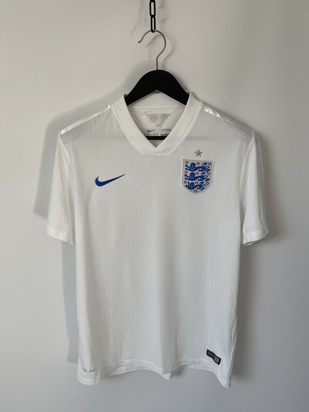 Nike × Soccer Jersey Nike England Home Jersey 2014-2015 White | Grailed