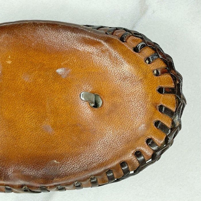 Vintage Brown Vintage Snake Skin Inlay Leather Laced Belt Buckle | Grailed