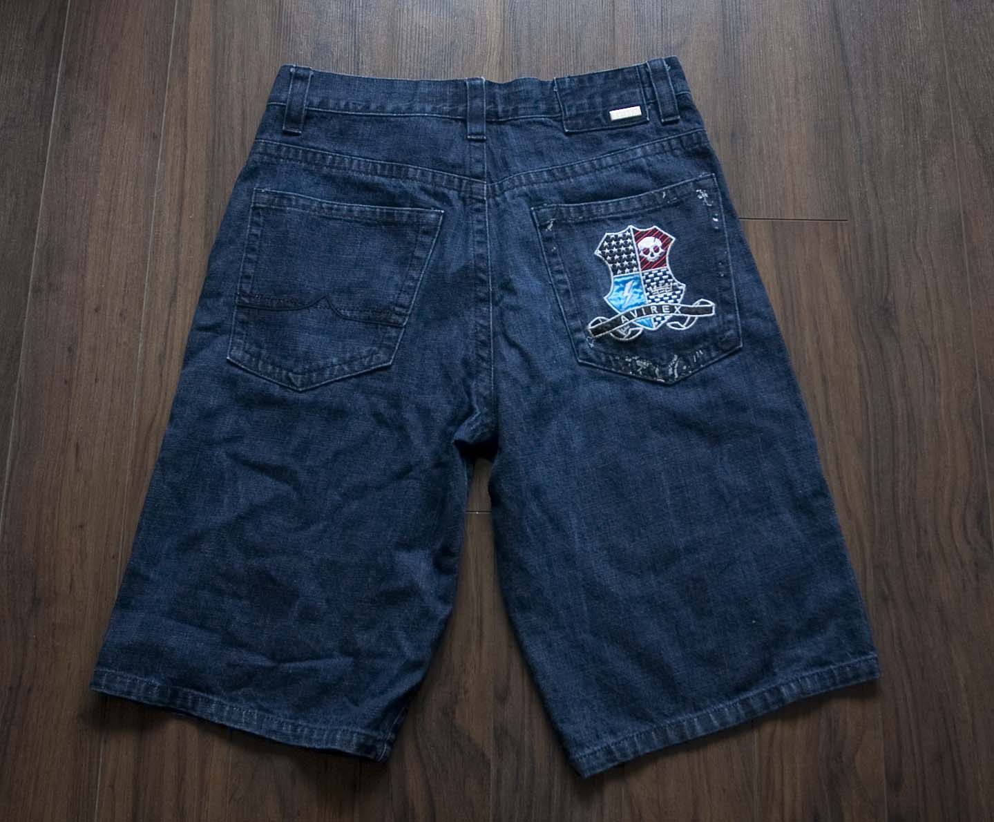 Avirex × Hype × Streetwear Avirex Shorts Denim Size 33 | Grailed