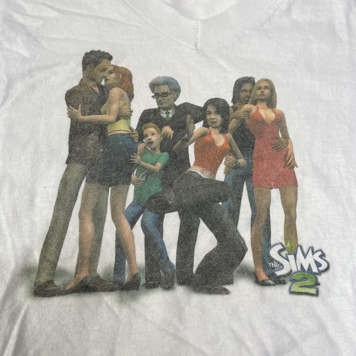 Streetwear × Very Rare × Vintage Vintage y2k sims 2 video game promo ...