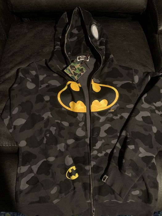 Bape Bape x Dc Batman hoodie | Grailed