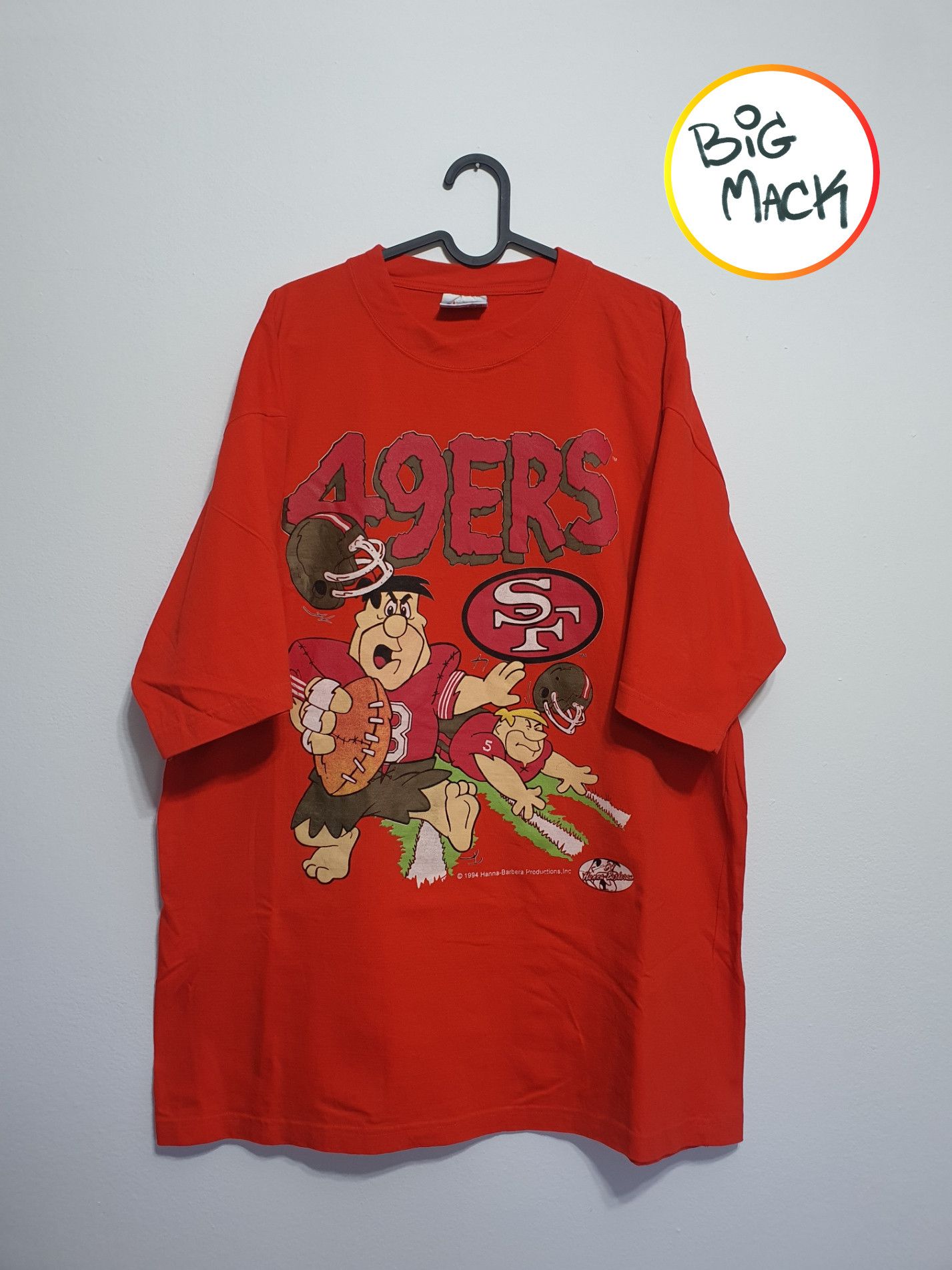 Movie × NFL × Vintage Vintage 1994 Flinston tee | Grailed