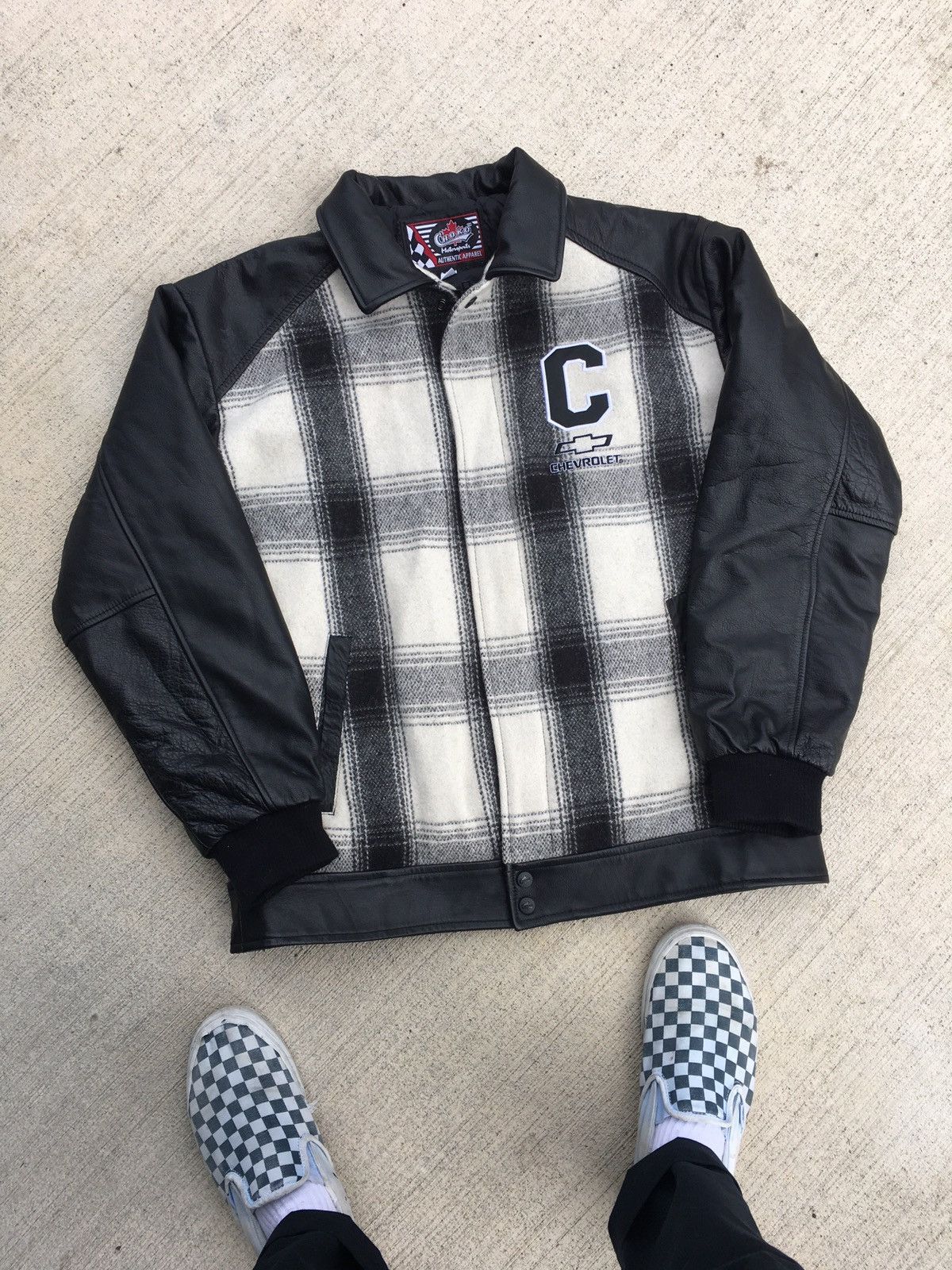 Chevy × Varsity Jacket × Vintage Chevrolet bomber varsity jacket | Grailed