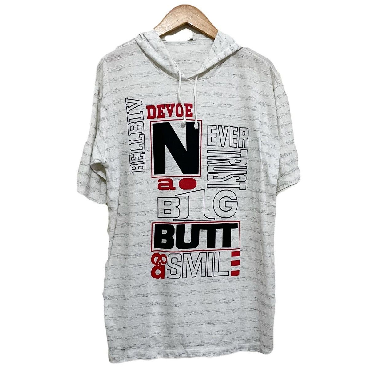 Vintage VTG RAP TEE BELL BIV DEVOE NEVER TRUST A BIG BUTT & A SMILE ...