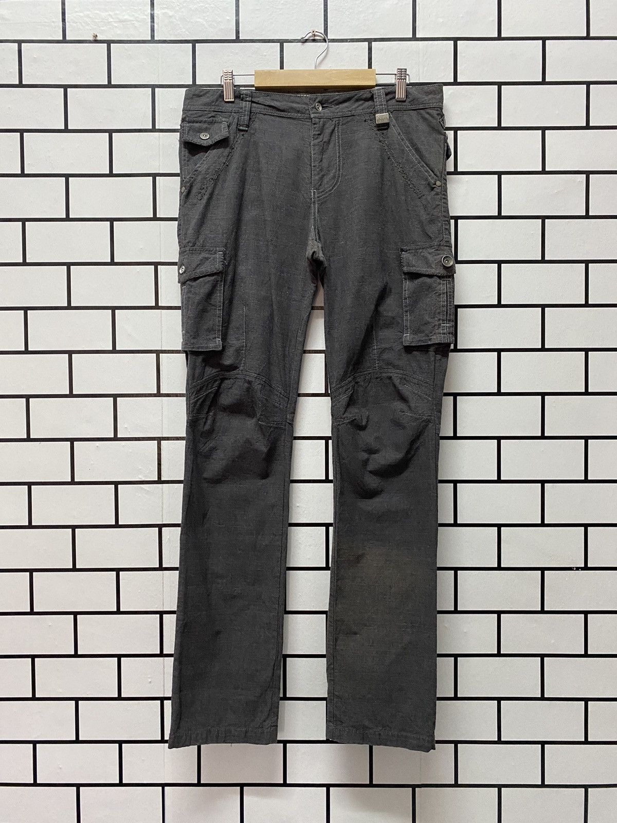Designer Italian Brand OLYO Milano Cargo Tactical Slim Fit Pants | Grailed