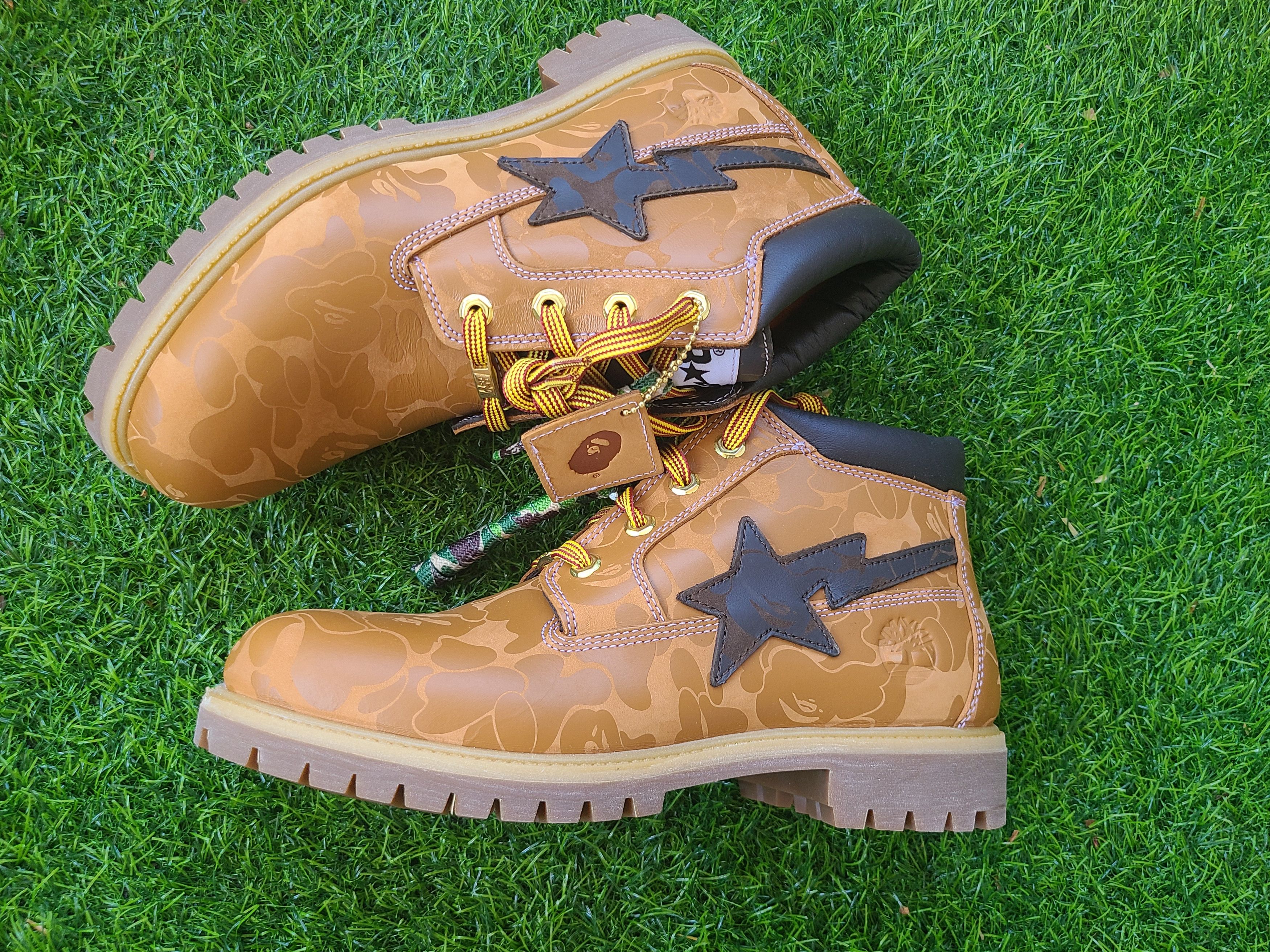 Bape Bape x Timberland Chukka Boots | Grailed
