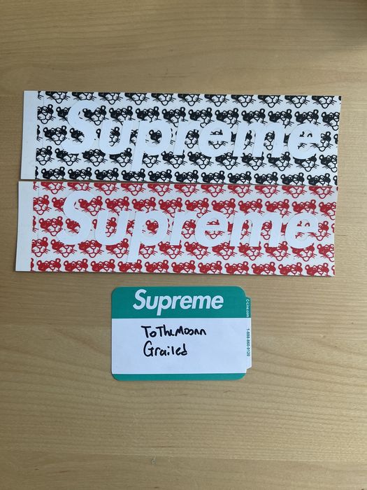 Supreme Supreme Pink Panther Box Logo Sticker Set | Grailed