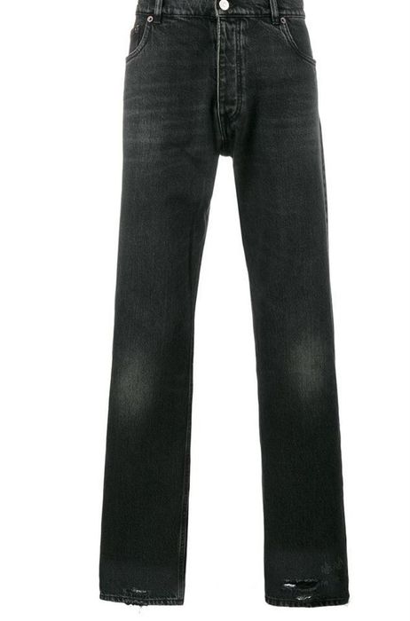 Balenciaga ripped jeans [free shipping] | Grailed