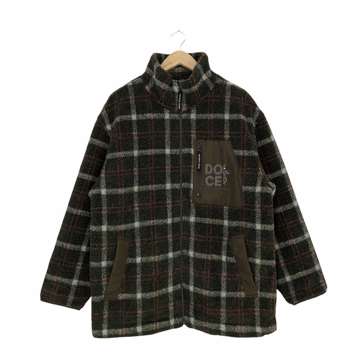 Vintage Dolce Collection Cartoon Fleece Jacket | Grailed