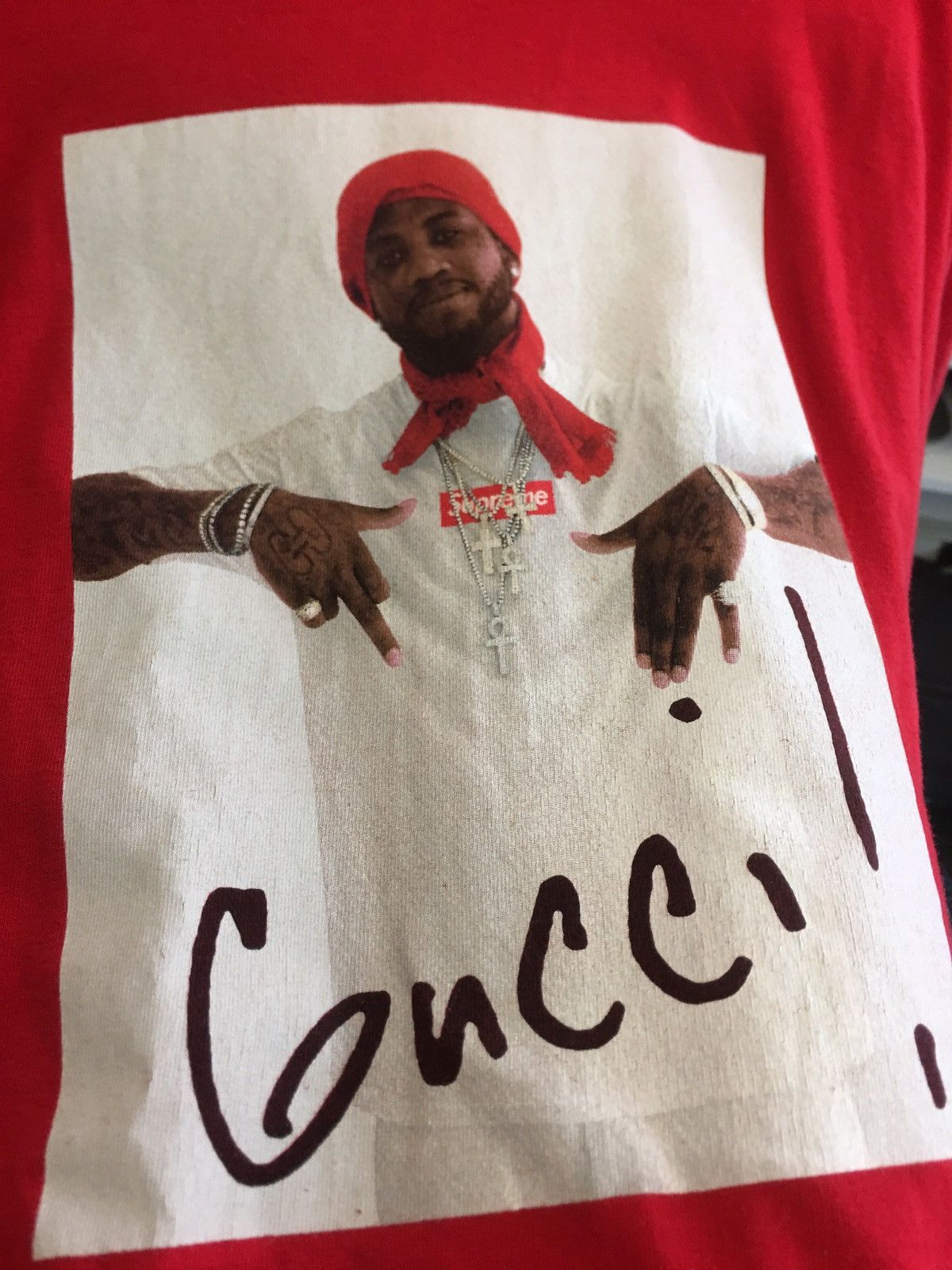 Supreme Gucci Mane Shirt | Grailed