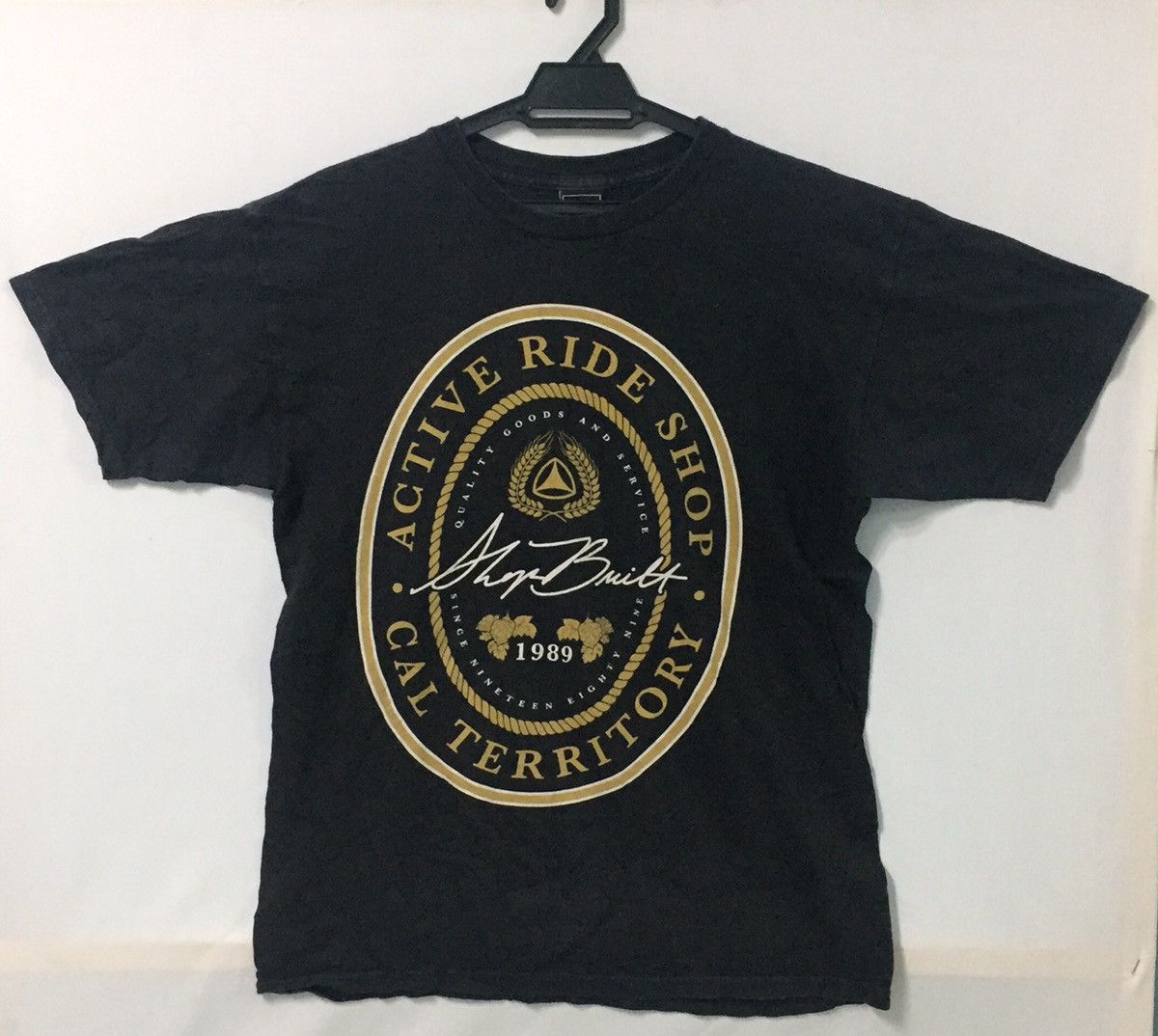 Vintage 🔥ACTIVE RIDE SHOP🔥 BIG LOGO NICE DESIGN SHIRT | Grailed