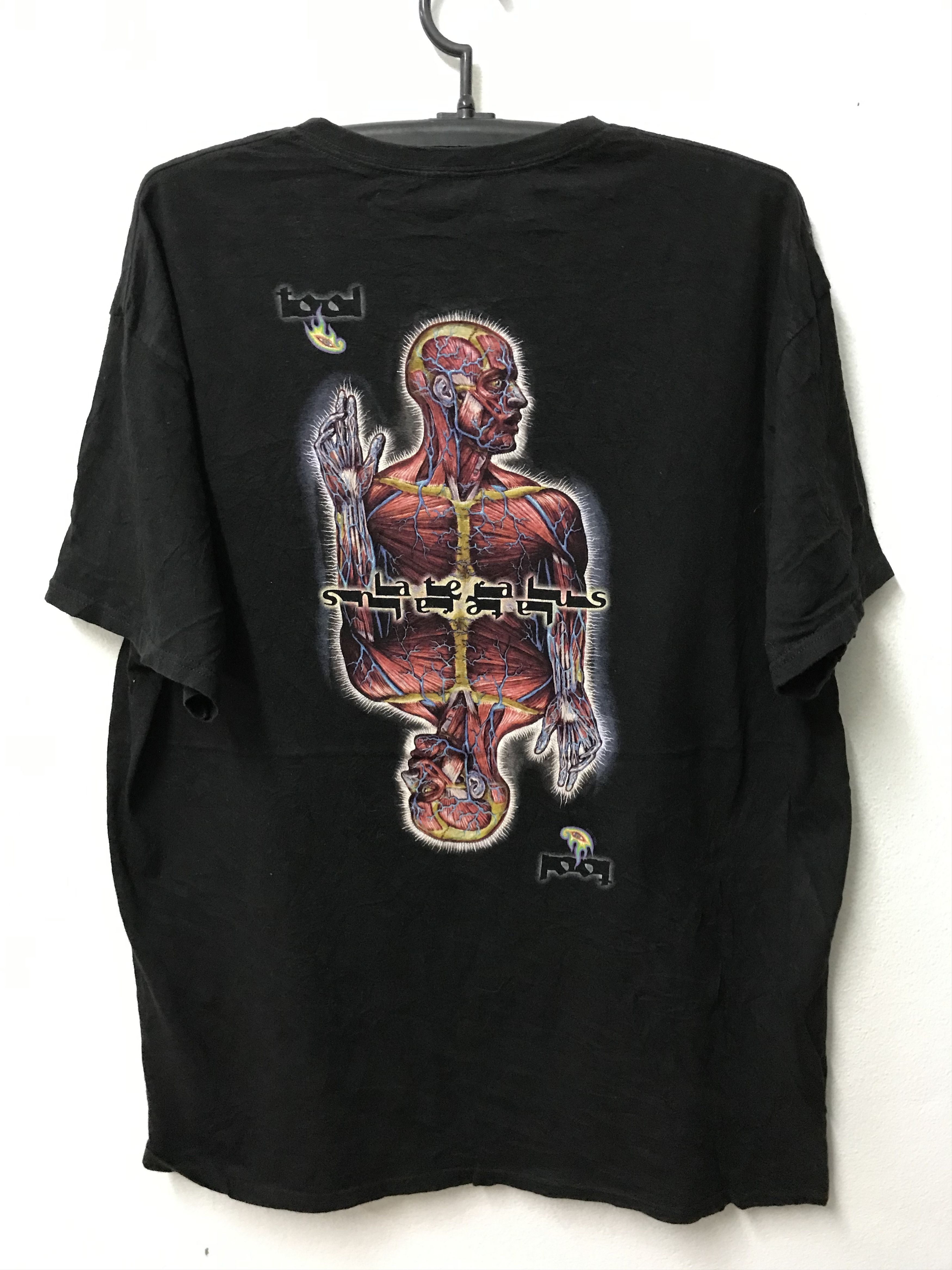 Rare × Rock T Shirt × Tour Tee Vintage Tool Band Lateralus T-shirt ...