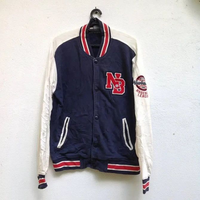 Custom Jacket × New Balance × Varsity Jacket New Balance Baseball ...
