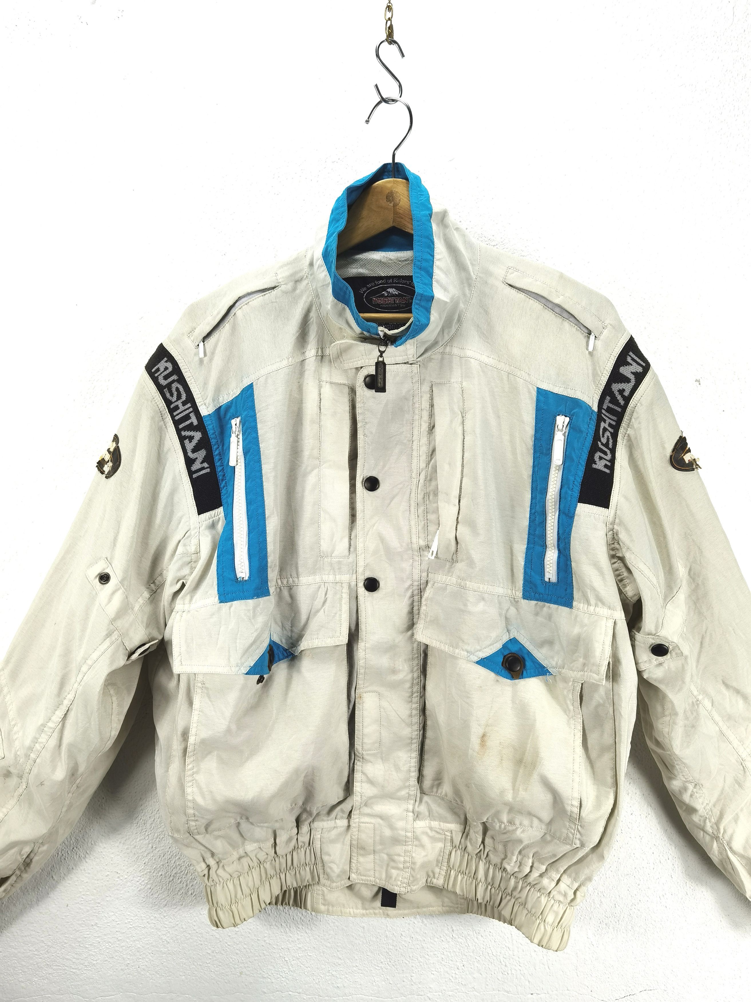 Japanese Brand × Vintage 3.1 KUSHITANI retro vintage riding jacket ...