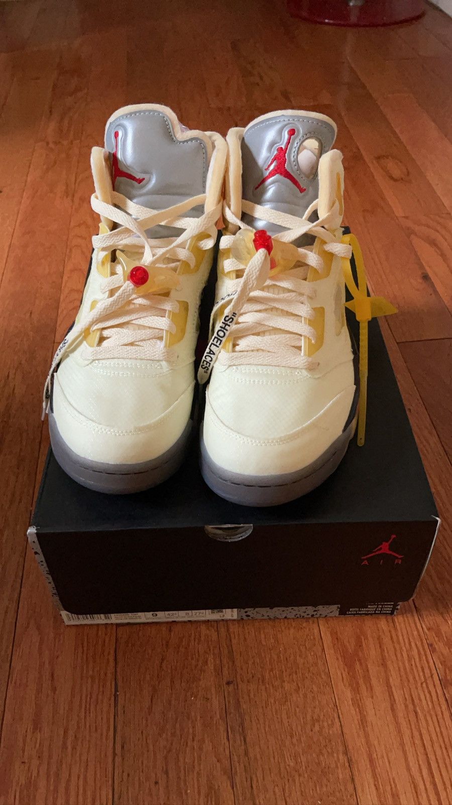 Jordan Brand OFF-WHITE JORDAN 5 SAIL | Grailed