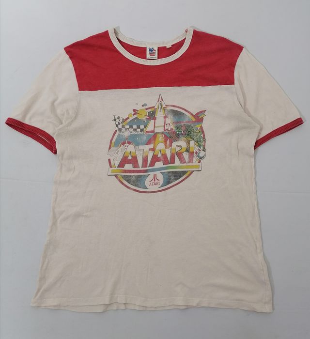 Junk Food ‘80s Atari Logo Video Game Ringer Tee | Grailed