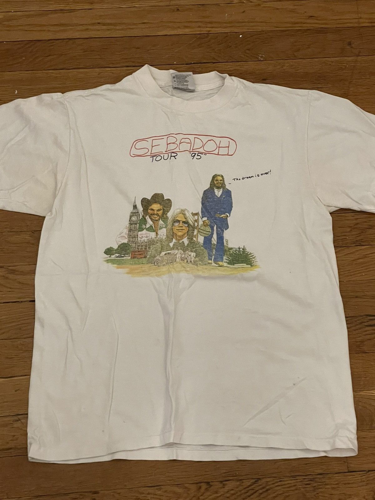 Band Tees × Vintage VINTAGE SEBADOH 90s TOUR SHIRT. DINOSAUR JR | Grailed